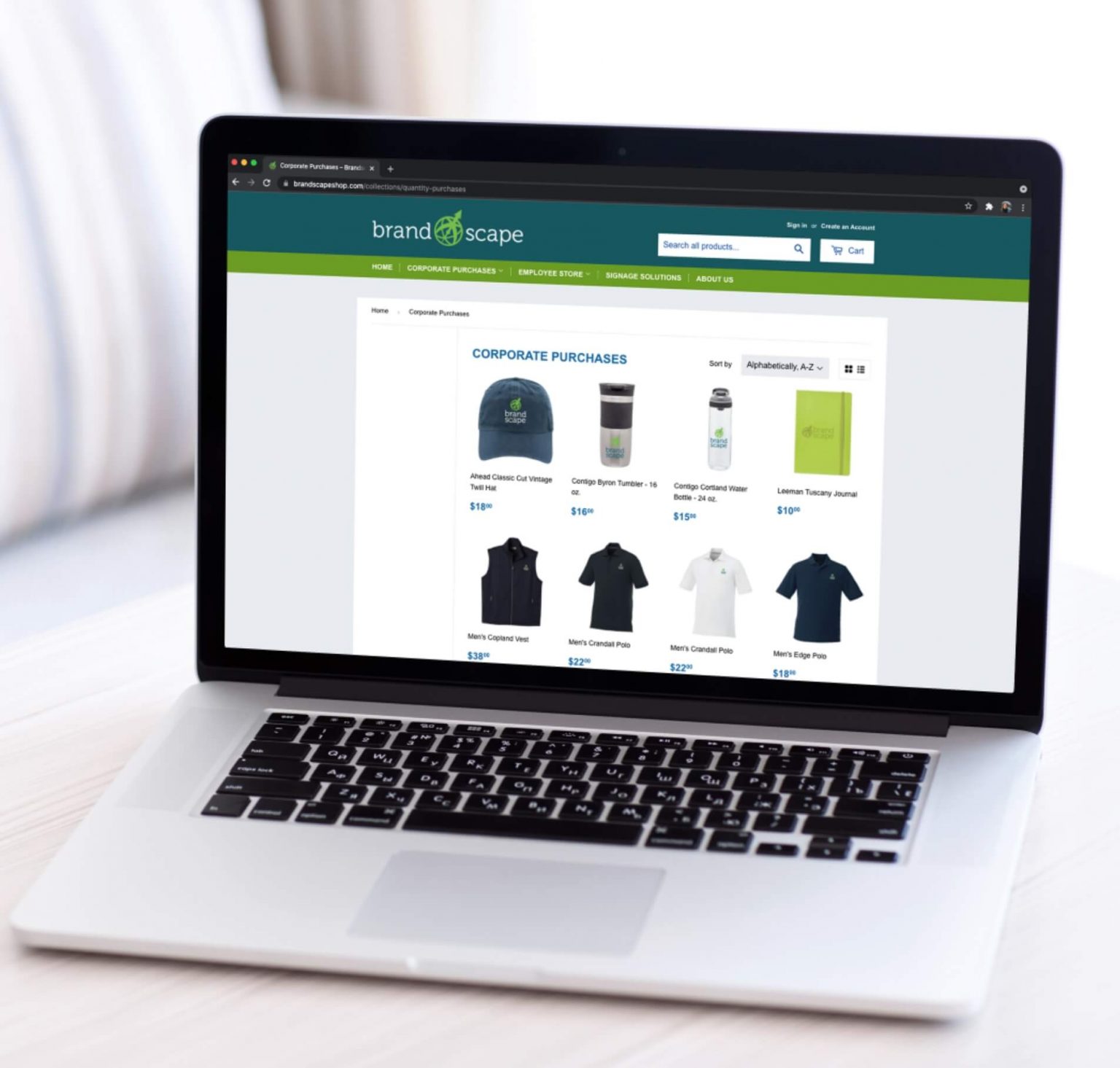 Online Company Stores for Employees | Brandscape